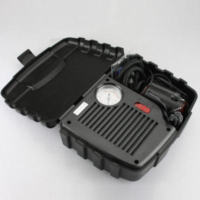 China El color portátil 250psi del negro del compresor de aire de DC 12v modificó para requisitos particulares con el reloj en venta