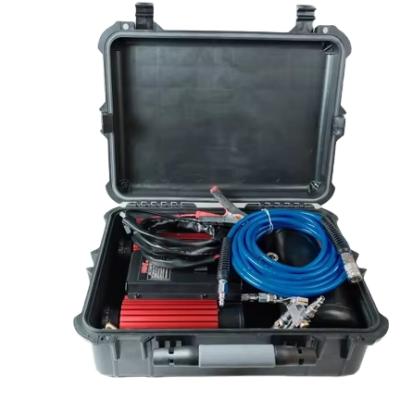 중국 대형 자동차 에어 컴프레서 150PSI 4WD 차량 타이어 공기 빼기 타이어 팽창기 12V 4x4 판매용