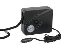 China Black DC12V Auto Tire Air Compressor With Cigarette Plug for sale