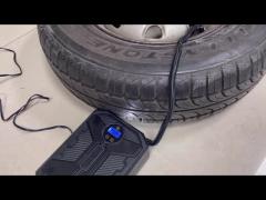 LED Lamp Car 12 Volt Dc Compressor Digital Gauge Tire Inflate Plastic  Portable Air Compressor Tire