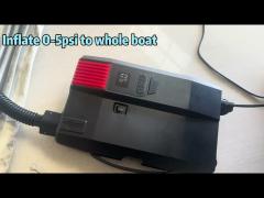 5000mAH Batterijcapaciteit SUP Elektrische pomp voor opblaasbare dok Kayak Paddle Board 20PSI 12V/110-240V