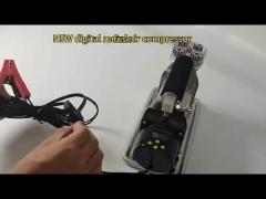 digital metal single cylinder car air compressor