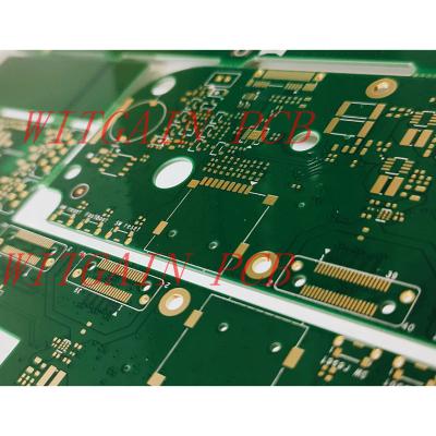 Китай Высокое золото слоя FR4 материальное Immserion монтажной платы 12 PCB TG гибридное разнослоистое продается