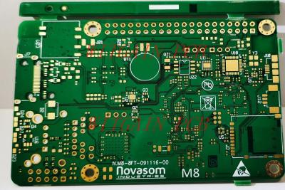 Cina strato su ordinazione HDI 1.0MM del circuito stampato di ordine del CUSCINETTO di 8Mil BGA 10 in vendita