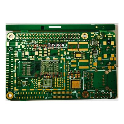 Cina strato su ordinazione HDI 1.0MM del circuito stampato di ordine del CUSCINETTO di 8Mil BGA 10 in vendita