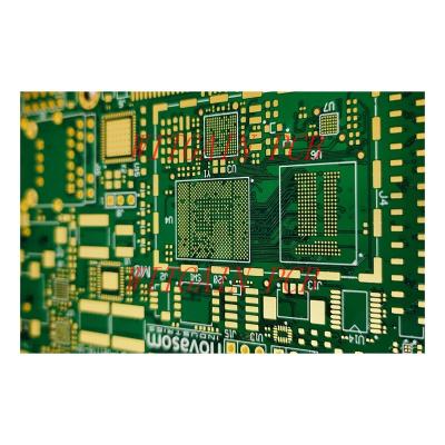 Cina strato su ordinazione HDI 1.0MM del circuito stampato di ordine del CUSCINETTO di 8Mil BGA 10 in vendita
