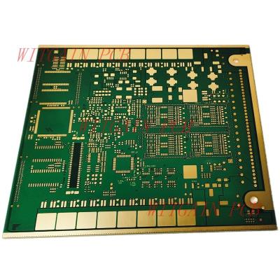 Cina PWB di Matte Green Solder HDI 10 strati 1,6 substrato di spessore FR4 di millimetro in vendita