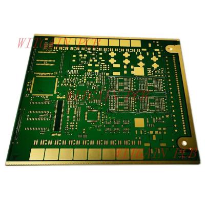 Cina PWB di Matte Green Solder HDI 10 strati 1,6 substrato di spessore FR4 di millimetro in vendita
