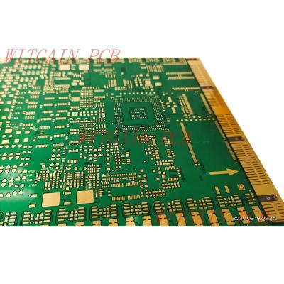 Cina PWB di Matte Green Solder HDI 10 strati 1,6 substrato di spessore FR4 di millimetro in vendita