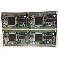 China Immersion Gold Double Layer PCB Black Solder Mask ENIG Technics 4mil for sale