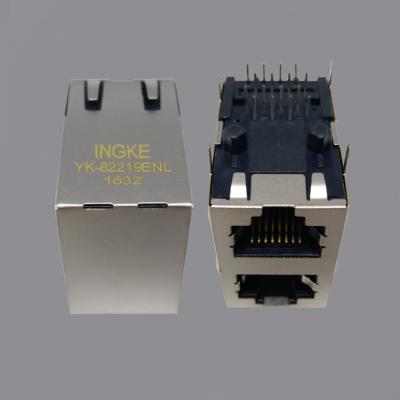 China E5908-4V0S54-L YK-82219ENL Through Hole RJ45 Modular Jack 8p8c for sale