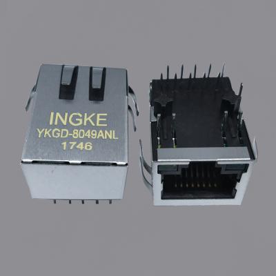 China A60-113-331P432  YKJD-0189DNL Gigabit Through Hole  RJ45 Magnetic Jack Connector for sale