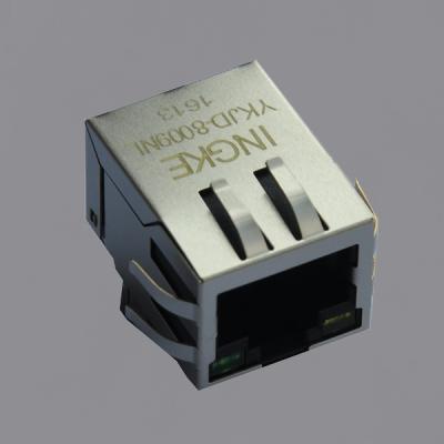 China J00-0065NL YKJD-8009NL Through Hole 10/100 Base-T, AutoMDIX  Magnetic RJ45 jacks for sale