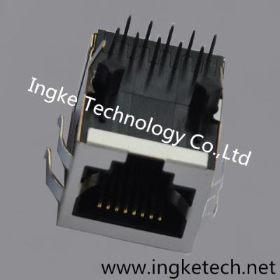 China Ingke YKJD-8249NL 100% cross J0011D21NL Through Hole RJ45 Magnetic Jack for sale