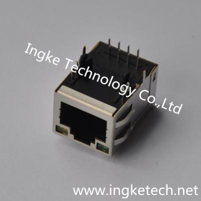 China 6-6605786-1 YKJU-8019NL Through Hole RJ45 Magnetic Modular Jacks for sale