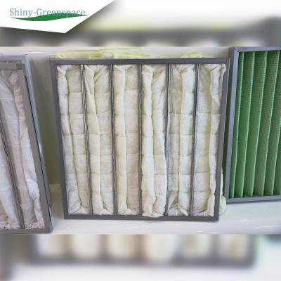 China F9 HEPA Bag Filter Medium Efficiency Nylon Mesh F Grade for sale