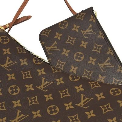 China LV van de de Maanzweep van Ontwerpermonogram bag presbyopic het Halve Leer Tote Handbag Te koop