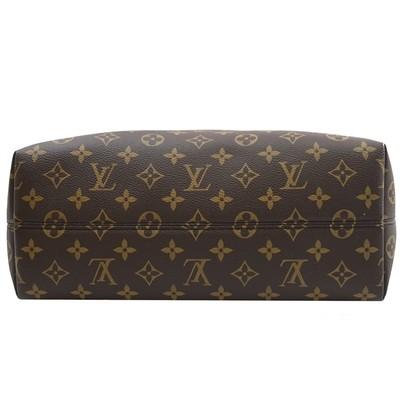 China Monogram coated canvas BoéTie MM Tote Bag M45987 Dark Coffee for sale