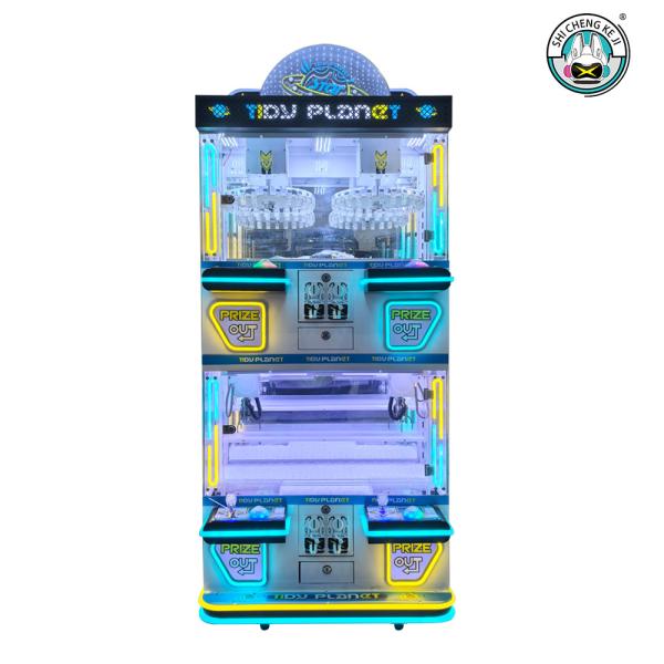 Quality Mini Four Person Baby Toy Claw Machine Boutique Electromechanical Play City Game Machine for sale