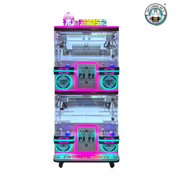 Quality Custom Double Crane Mini Doll Claw Machine For Theme Parks Museums for sale