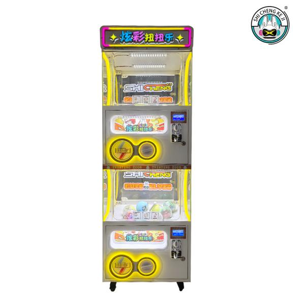 Quality Factory Gachapon Gashapon Machine With Gacha Ball And Capsule Toy Vending Function for sale