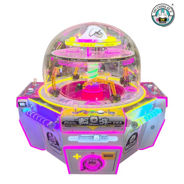 Quality Coin Operated Crane Claw Arcade Amusement Machine Doll Game Magic Coin Claw Machine for sale
