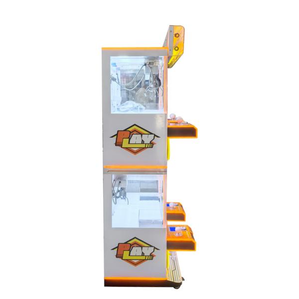 Quality Custom Large Four Person Commercial Street Boutique Double Layer Keychain Crane Machine for sale