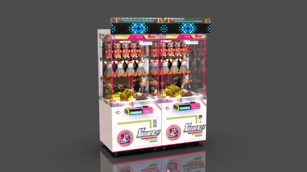 Quality Arcade Free Custom Claw Machine Coin Operated Mini Stuffed Toy Plush Crane Game Machine for sale