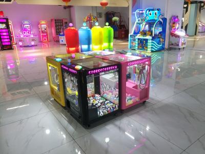 China Cool Pop Music  Cute Cartoon Claw Machine with Electronic Coin Acceptor for sale