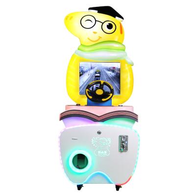 Cina Macchina di videogiochi di guida dei bambini della ruota del simulatore di Copyright della macchina di videogiochi di guida dell'automobile in vendita