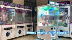 Commercial Grade Blue Elf (40‑Clip / 60‑Clip) Game Machine, Eye‑catching for Amusement Park