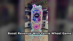Magic Coin Claw Machine, New Lucky Ferris Wheel Game, Stable Performance for Commercial Amusement