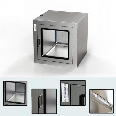 China Stainless Steel 304 Cleanroom Dynamic Pass Box Interlocking Customization Size for sale