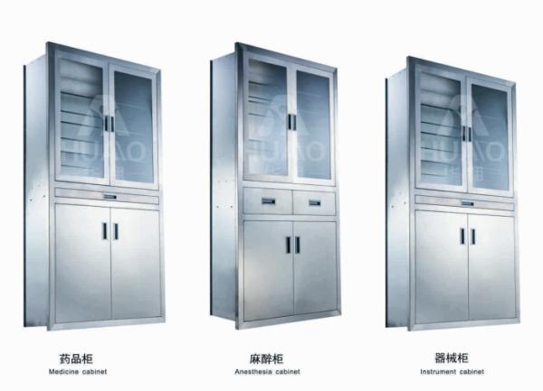 Cleanroom Medical Instrument Storage Cabinet Stainless Steel Plate Cabinet