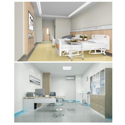 Cina Pavimenti in PVC per ambienti puliti antistatici, e pavimenti in vinile omogenei per ospedali in vendita