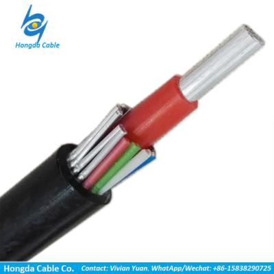 China Cable Alambre Concentrico 600V 2x4 2x6 2x10 2x16 mm2 75 Degree for sale