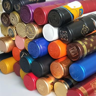 Cina Maniche di strizzacervelli di calore della tappiula 28x38mm del di alluminio dell'OEM per le bottiglie di vino in vendita