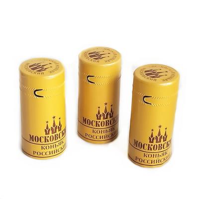 Cina Maniche di strizzacervelli di calore della tappiula 28x38mm del di alluminio dell'OEM per le bottiglie di vino in vendita