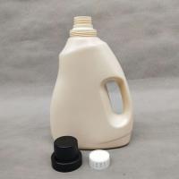 China Recyclable PLastic polyethylene Empty Laundry Detergent Bottles 5L FDA Approved for sale