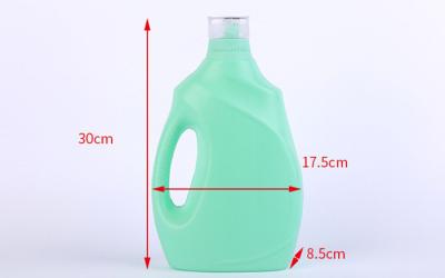 Cina Contenitore riutilizzabile 2000ml del detersivo di lavanderia dell'HDPE di plastica infrangibile in vendita