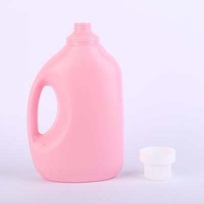 Cina La marea vuota di lavanderia del detersivo dell'HDPE liquido rosa del contenitore imbottiglia 5L in vendita