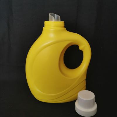 China O detergente para a roupa plástico do HDPE engarrafa o recipiente 4L vazio reciclável à venda