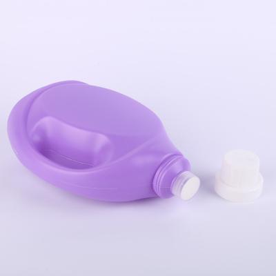 China ODM reciclável personalizado peso leve das garrafas vazias plásticas do detergente para a roupa do emoliente 3L à venda