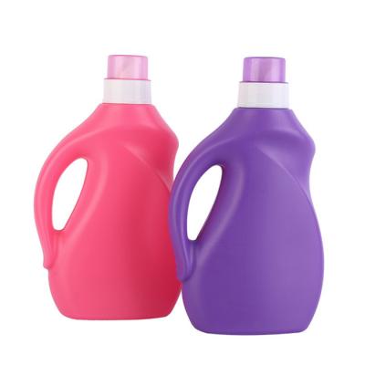 China O HDPE plástico personalizou o detergente para a roupa vazio líquido engarrafa jarros 2 litros à venda