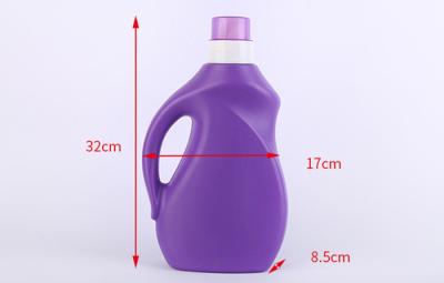 Cina L'HDPE di plastica ha personalizzato il detersivo di lavanderia vuoto liquido imbottiglia le brocche 2 litri in vendita