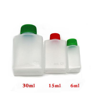 Cina Piccola bottiglia di plastica a perfetta tenuta 15ml 23ml della salsa dei sushi dell'all'aceto di Squeezy del quadrato in vendita