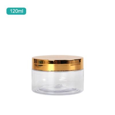 Cina barattolo crema cosmetico delle scatole metalliche del giro 250ml dell'ANIMALE DOMESTICO dello SGS a perfetta tenuta di plastica con la guarnizione in vendita