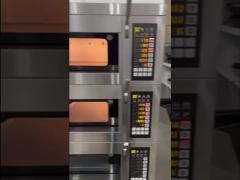 vapeur de cuisson électrique de Tray Commercial Deck Oven With du four 9 de plate-forme de 16.5kw 18x26 3