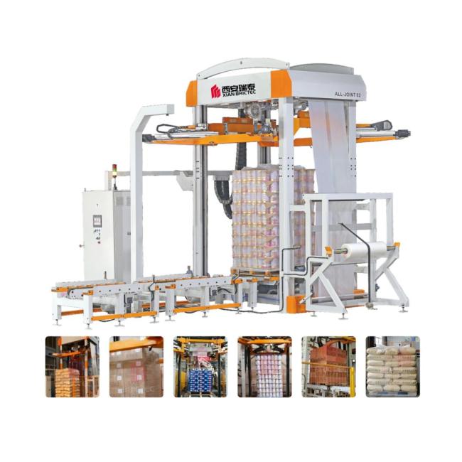 Cold Stretch Film Packing Machinery for Food Various Industries