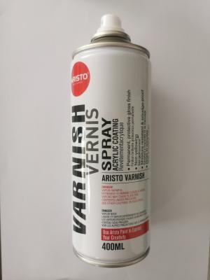 China Concentrated Nozzle Satin Finish 400ml Acrylic Spray Paint for sale